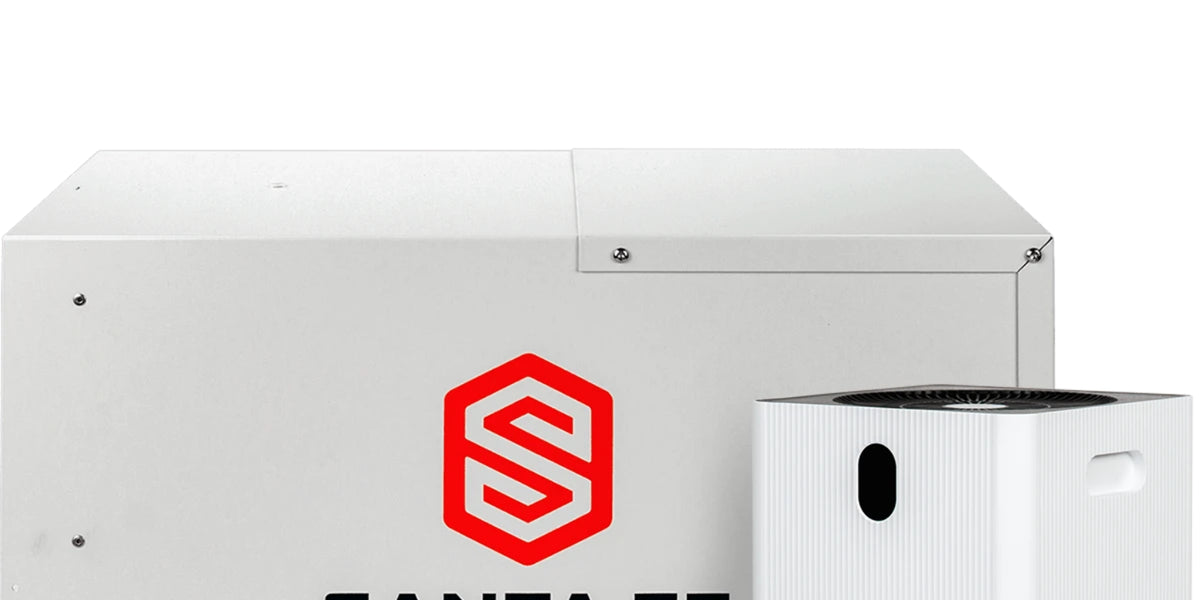 Santa Fe Compact70 – 70 Pint Compact Dehumidifier, Low Profile for Tig ...